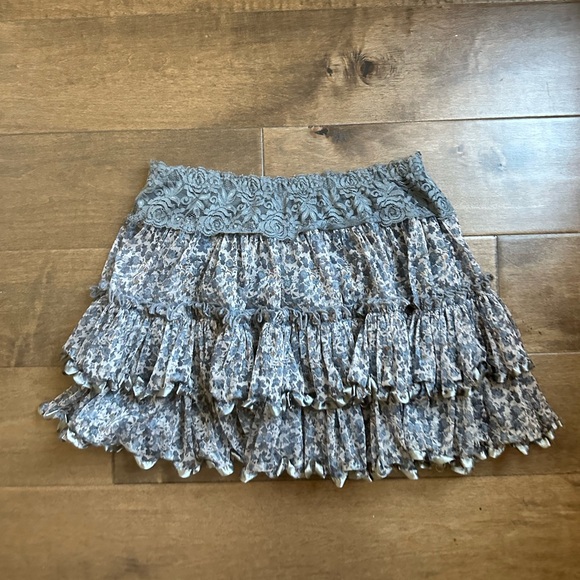 American Vintage | Skirts | Ruffle Tiered Skirt | Poshmark
